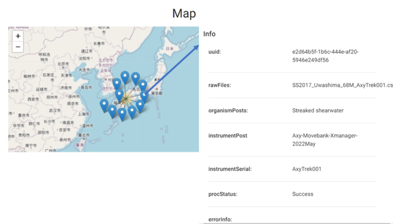 5. 登録データの地図表示（Map） – BiP Help